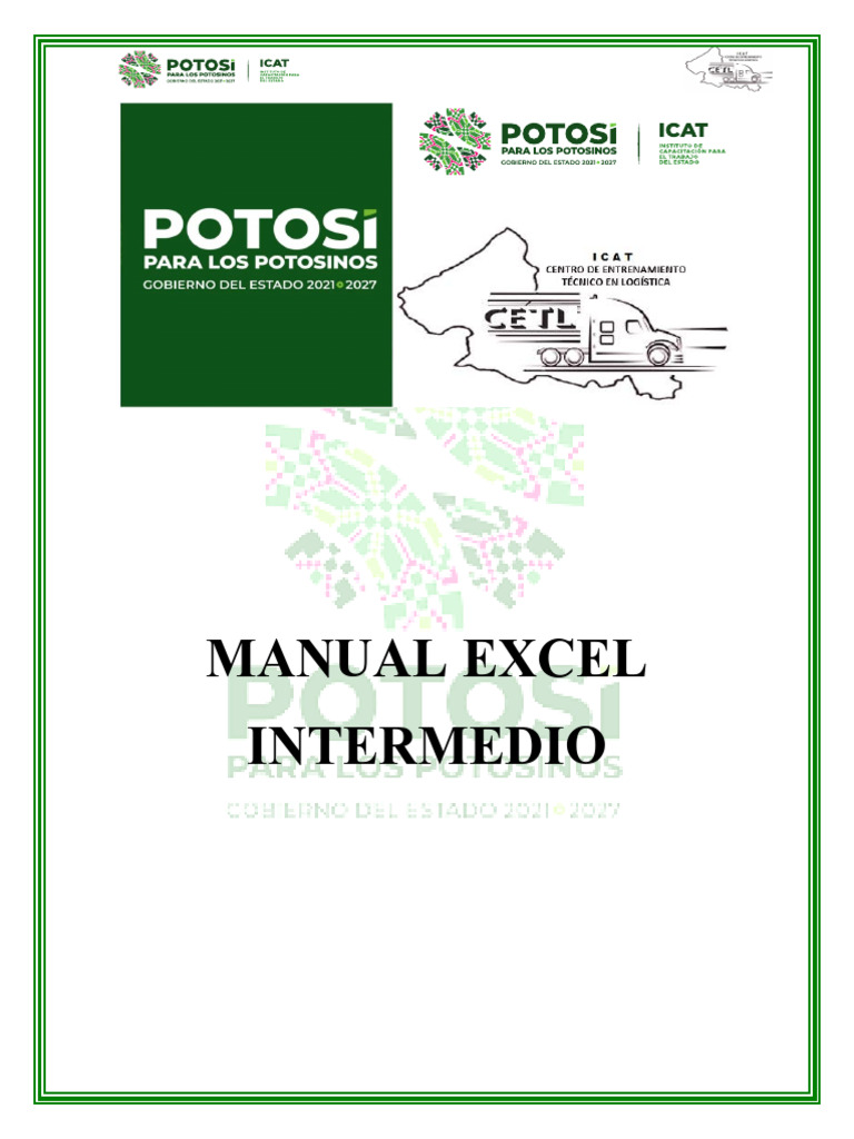 Manual Excel Intermedio | PDF | Microsoft Excel | Hoja de cálculo