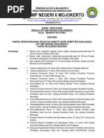 Contoh format Spanduk SPMB Tahun Ajaran 2025-2026 SMP - | PDF