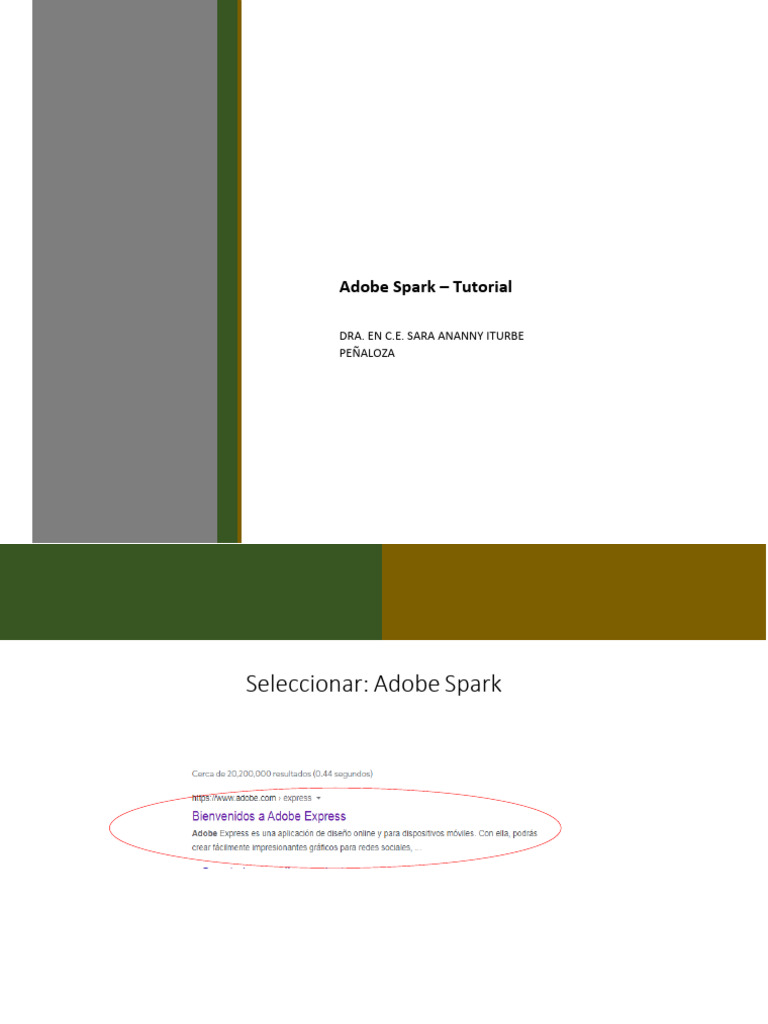 Tutorial Completo de Adobe Spark | PDF | Informática