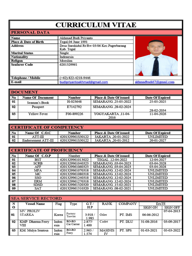 Fourth Engineer 4E | PDF | Watercraft | Freight Transport
