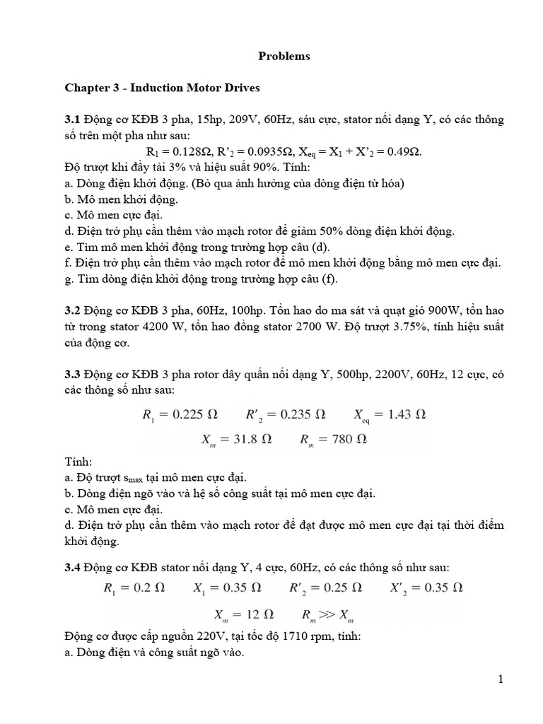 Bai Tap - Chuong 3 | PDF