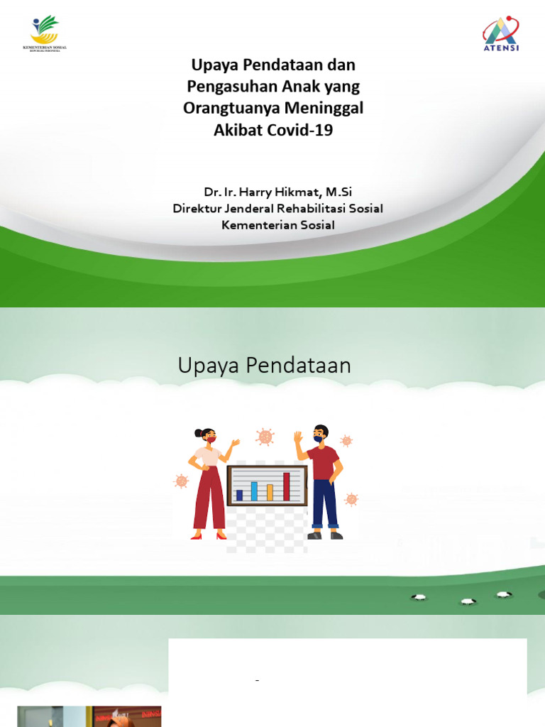 21 12agts PPT Dirjen Pendataan Pengasuhan Kpppa | PDF | Kesehatan Holistik