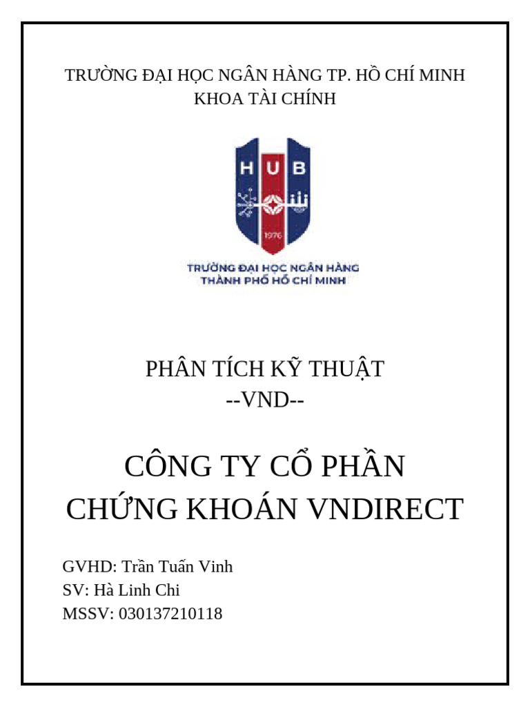 PHÂN TÍCH KỸ THUẬT VND | PDF