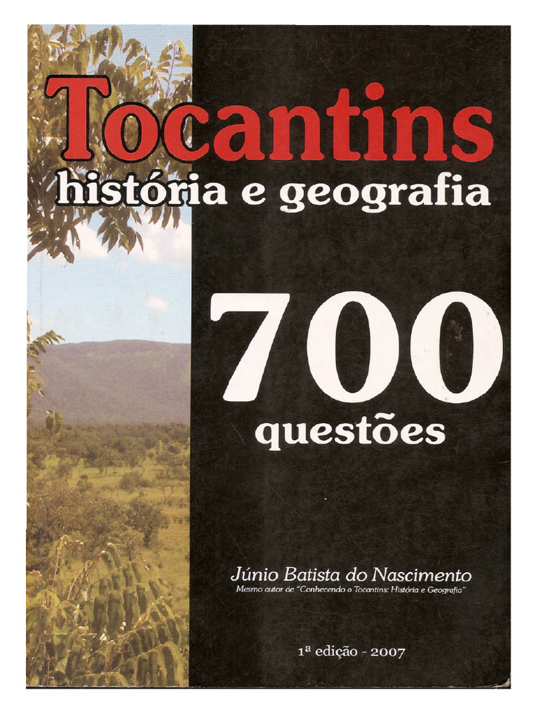 700 Questões de História e Geografia Do Tocantins | PDF