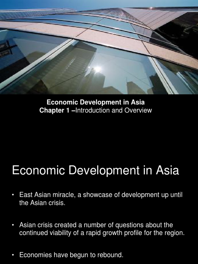 Asian Economic Growth Analysis | PDF | Social Science