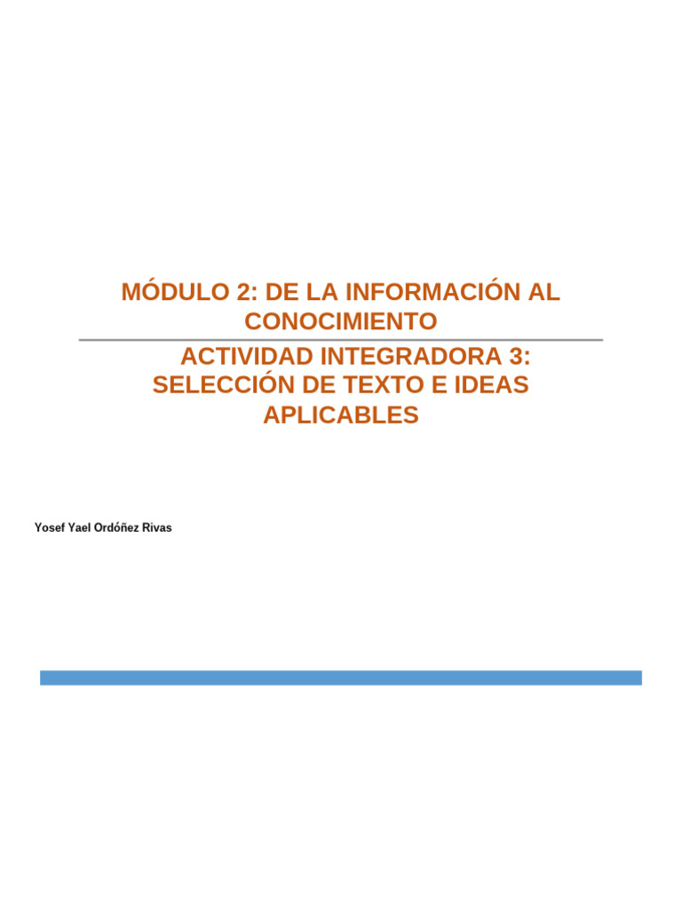 Selección de Texto e Ideas Aplicables | PDF | México