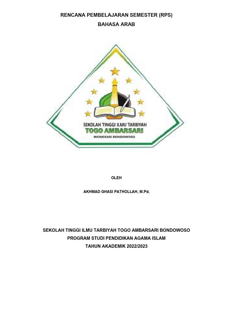 Bahasa Arab Mpi | PDF