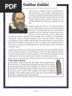 Grade-6 GALILEO Posttest-1 | PDF | Galileo Galilei | Telescope