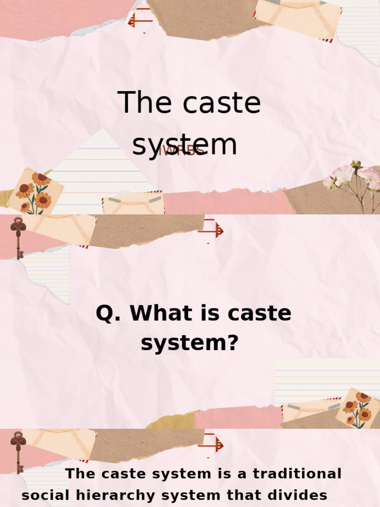 Understanding the Caste System Explained | PDF | Politics | Social Science