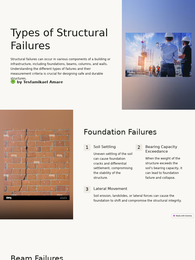 Types of Structural Failures | PDF | Beam (Structure) | Buckling