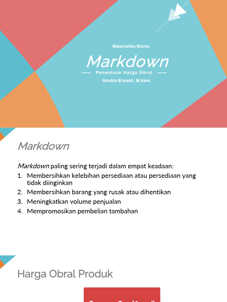 10 Markdown | PDF