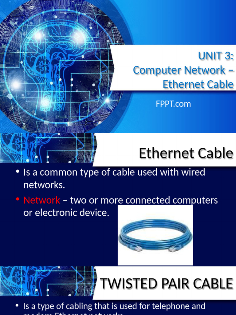 Computer Network Ethernet Cable | PDF | Computers