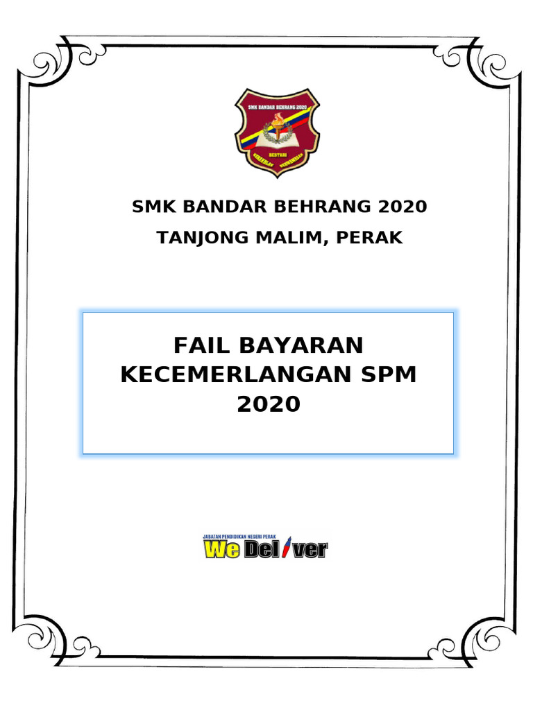 Tulang File MUKA DEPAN FAIL Baru | PDF