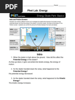 PhET - Forces Motion Basics in html5 10.3.17 | PDF | Force | Mass