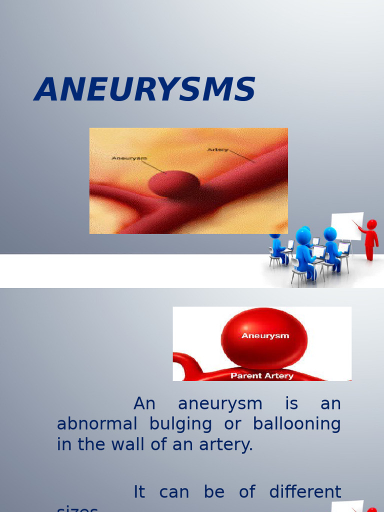 Types of Aneurysms Explained | PDF | Aorta | Angiology
