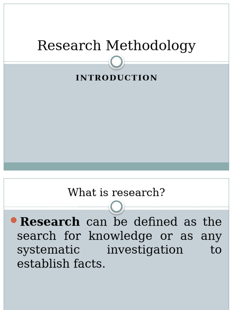 Research Methodology | PDF | Sampling (Statistics) | Hypothesis