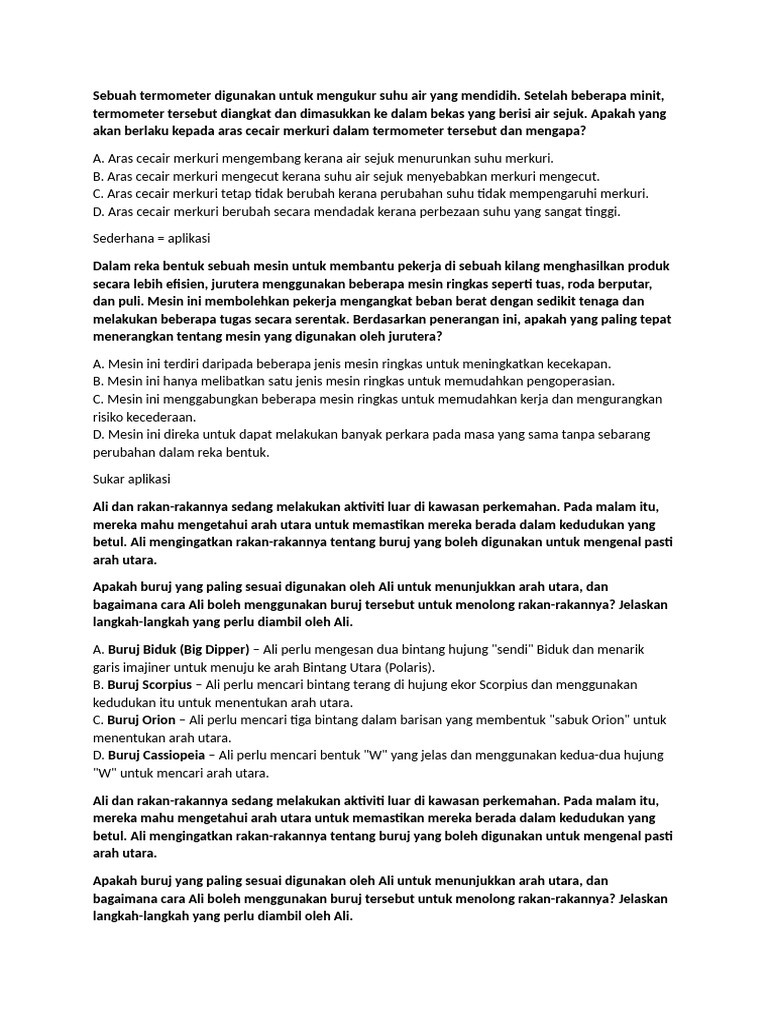 Aras Sains | PDF | Ilmu Sosial | Sains & Matematika