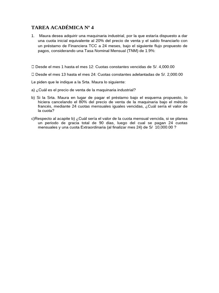 Tarea Académica #4-Javier CH | PDF