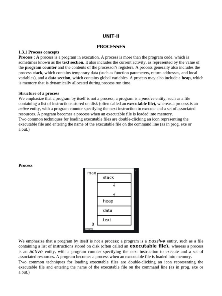 Unit-2 Os | PDF | Process (Computing) | Scheduling (Computing)