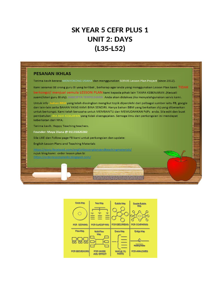Year 5 Unit 2: Daily Routines Lesson Plan | PDF | Lesson Plan | English ...