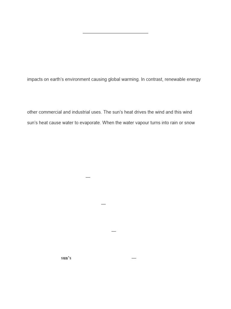 SSC Question | PDF | Energy Development | Renewable Energy