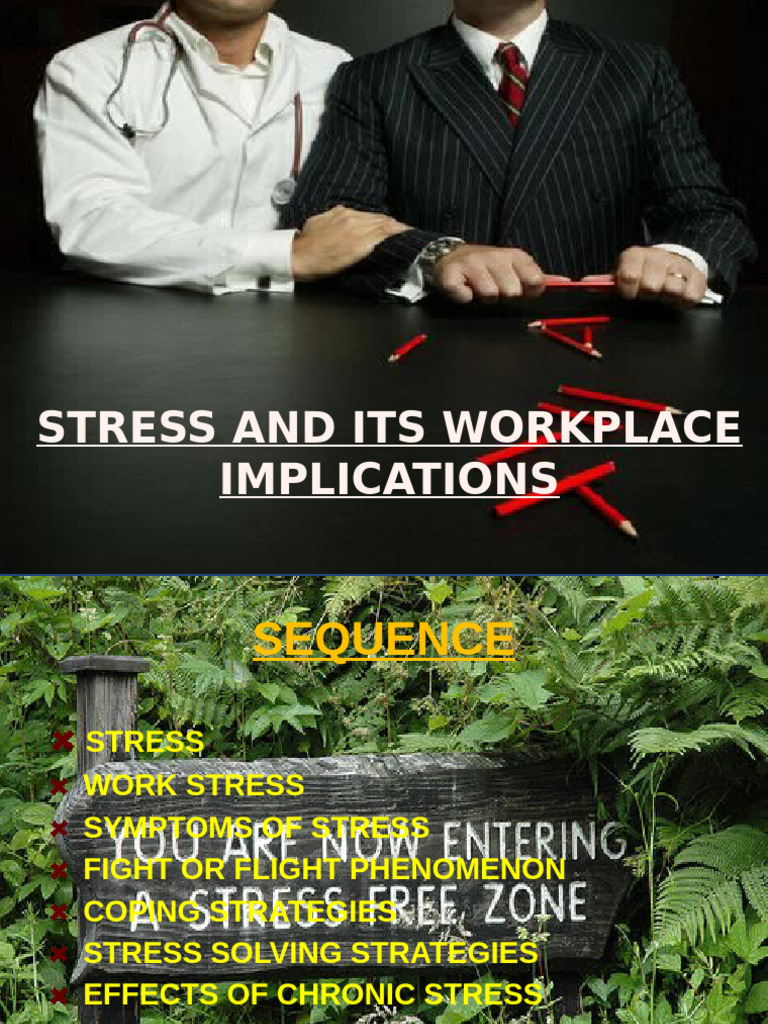 Managing Workplace Stress Effectively | PDF | Stress (Biology) | Self ...