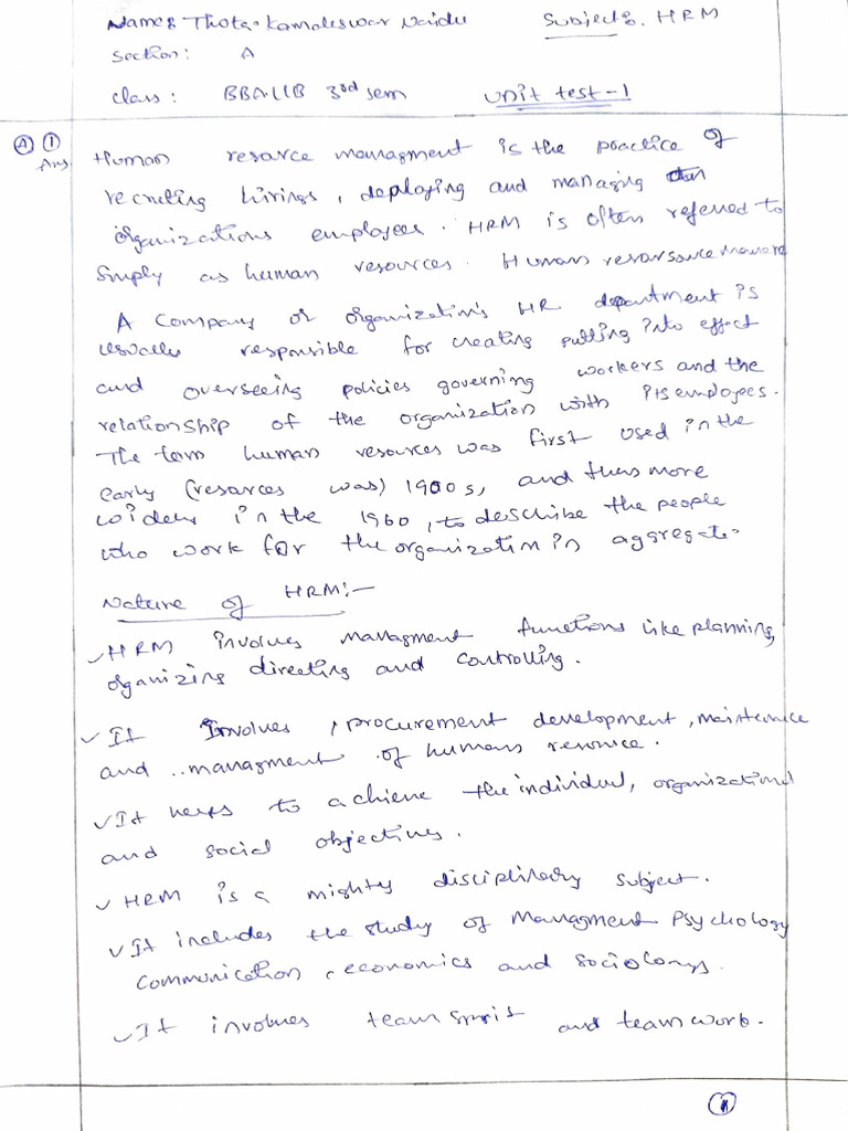 HR Management and Development Guide | PDF