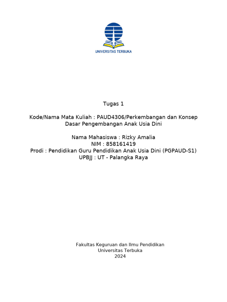 Penerapan DAP dalam Literasi PAUD | PDF
