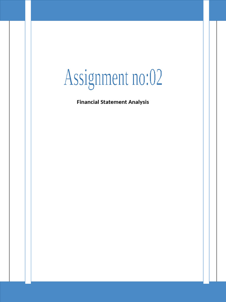 Financial Acc-Assignment 2 13 | PDF | Dividend | Revenue