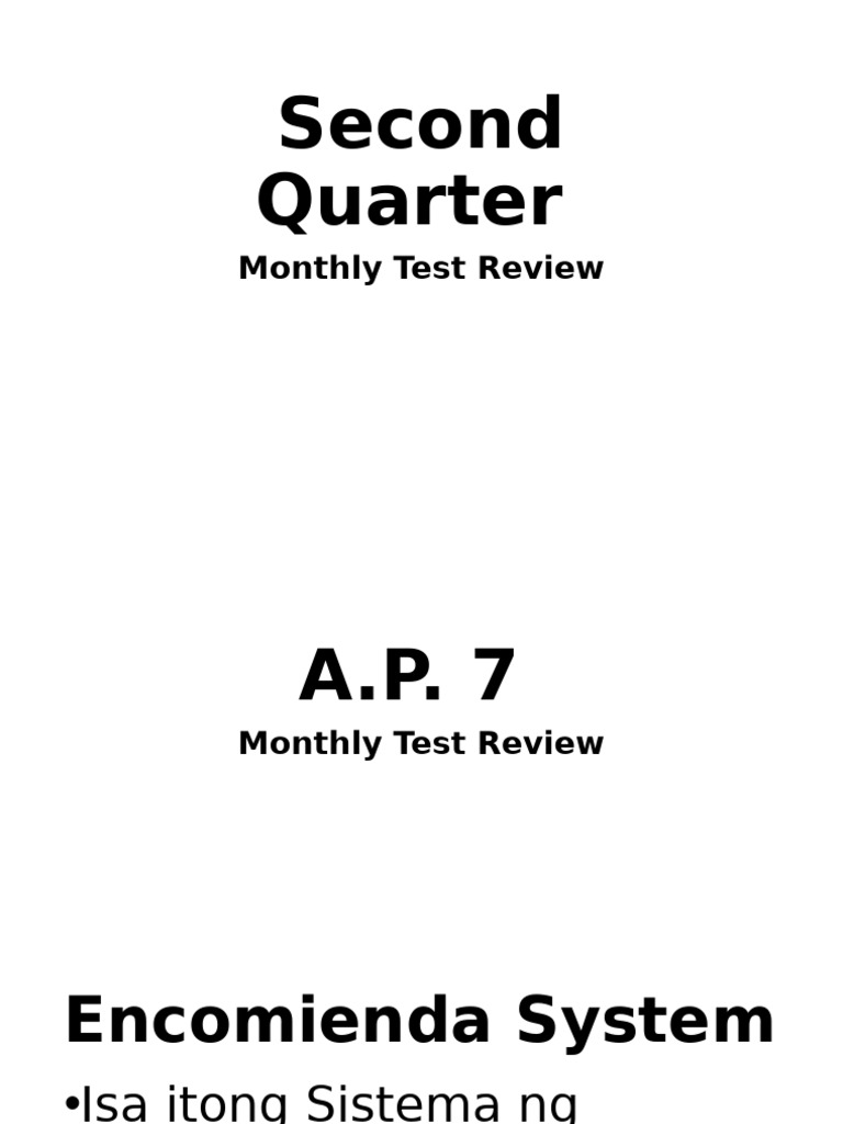 Review On 2ND QRTR Monthly Test | PDF | Socrates | Plato