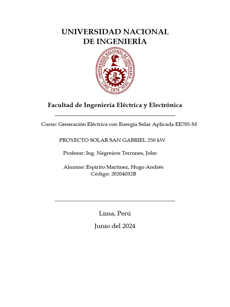PC5 Solar | PDF | Sistema fotovoltaico | Fotovoltaica