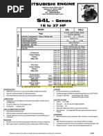 Kioti Daedong Series 3C, A, B Engines Service Manual 4A220LWS | PDF ...