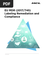 MDR GSPR Checklist Sample | PDF | Risk | Risk Management