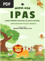 Modul Ajar IPAS Kelas IV Perubahan Wujud Benda | PDF