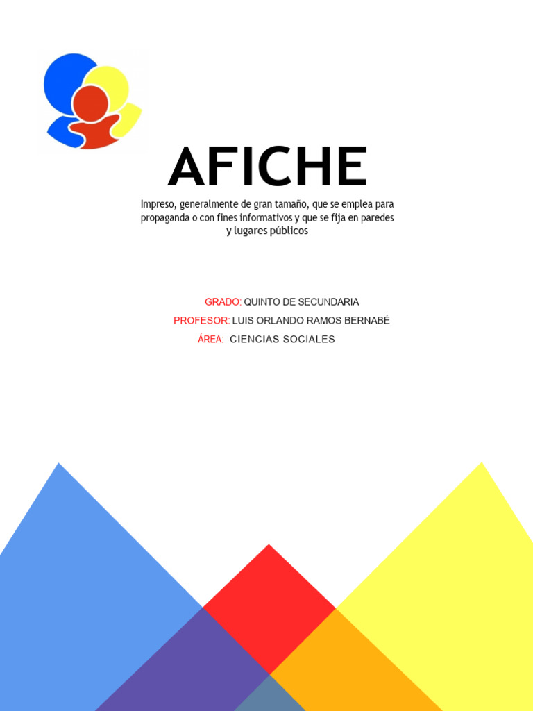 Producto Afiche 5 Secundaria | PDF | Póster | Publicidad