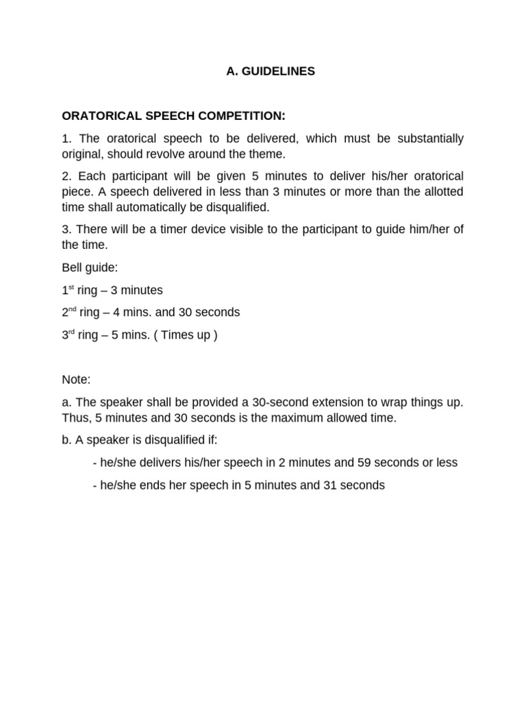 Oral Guidelines & Criteria | PDF