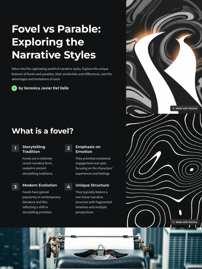 Fovel Vs Parable Exploring The Narrative Styles | PDF | Narrative | Parable