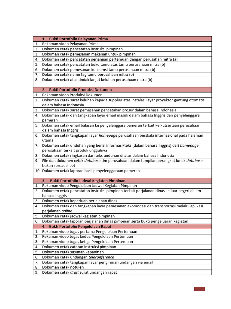 Daftar Tagihan Portofolio+Rekaman | PDF | Komputer
