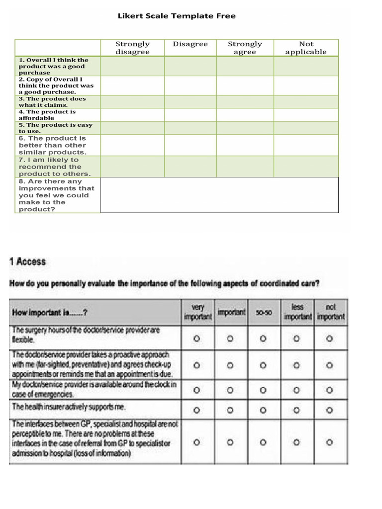 Sample Research Instruments | PDF