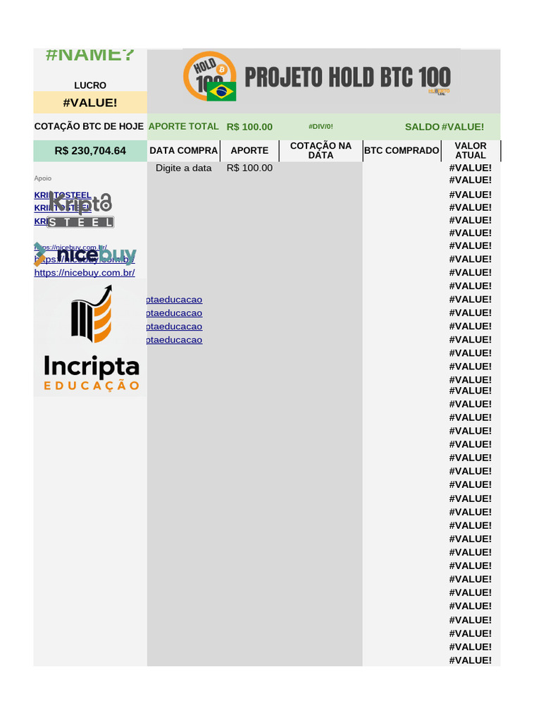 Hold BTC 100 Oficial | PDF