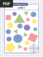 LKPD Kelas 2 MTK Bangun Datar | PDF