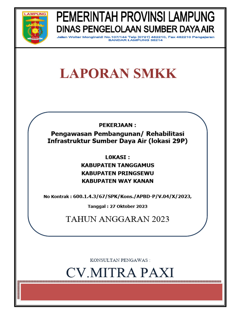 Laporan SMKK Lokasi 29P | PDF | Komputer | Teknologi & Rekayasa