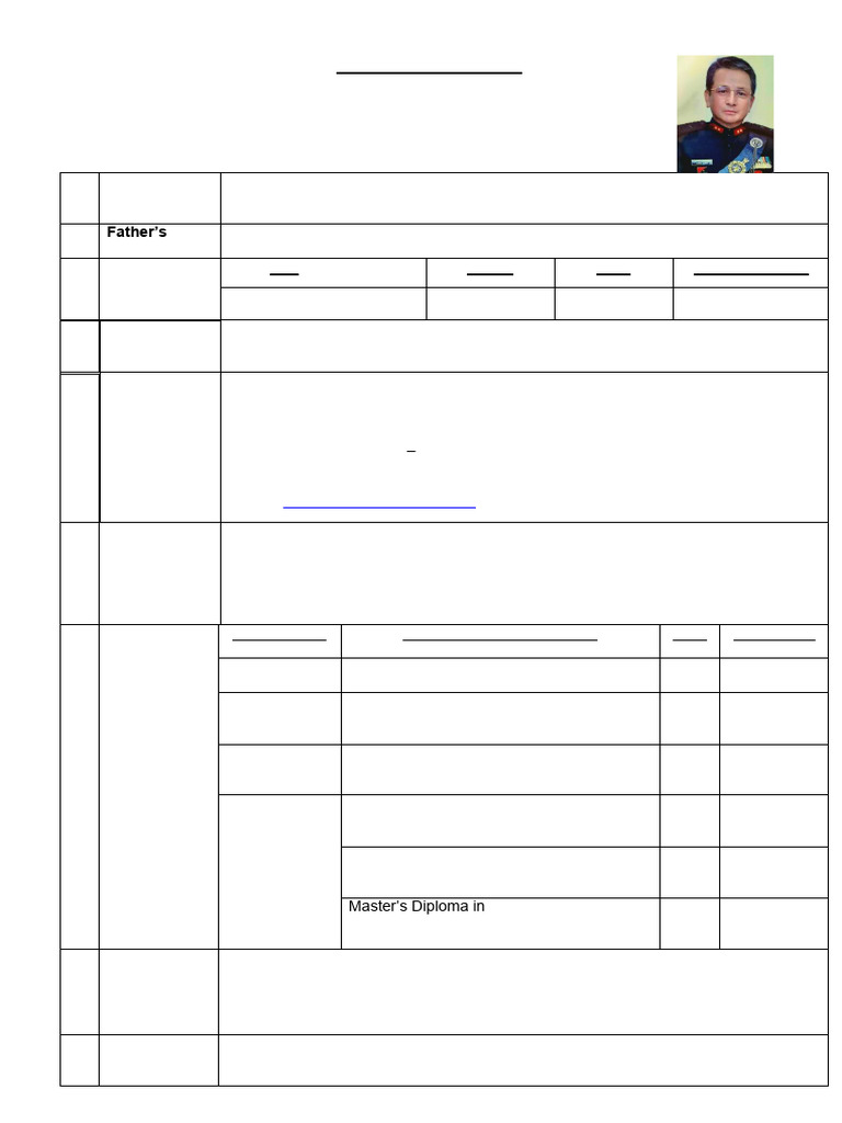 CV Maj Gen J G | PDF | Military Science | Military Organization