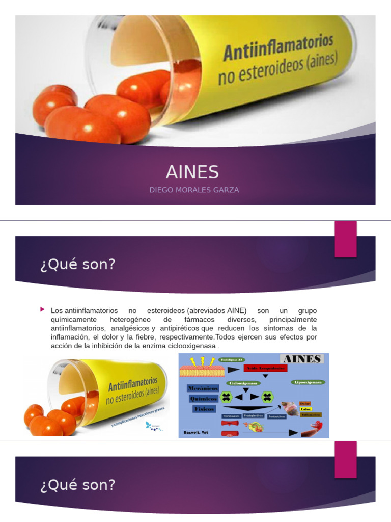 AINES | PDF | Salud y bienestar