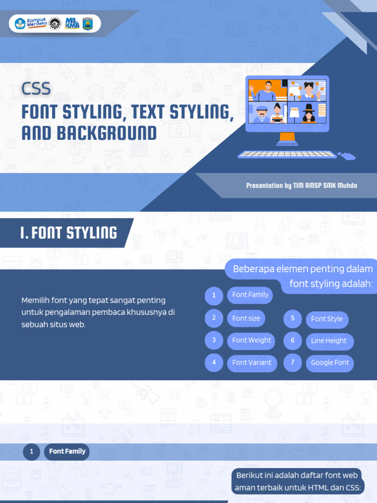 Font Text BG CSS | PDF