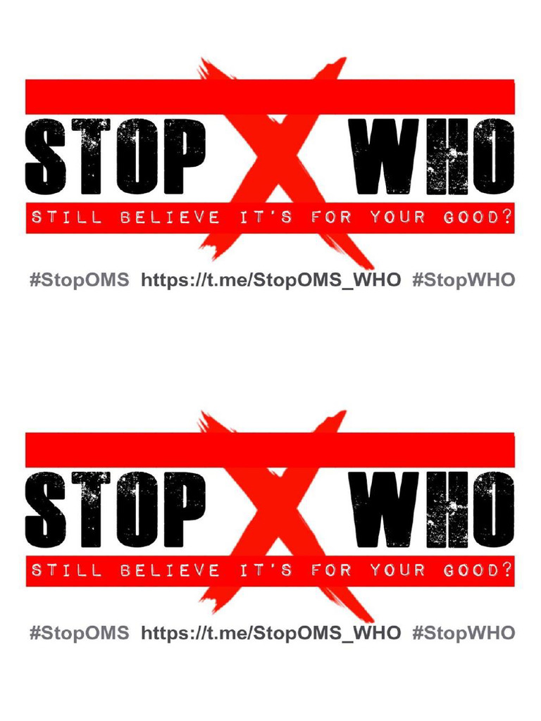 DIN-A5 INFO STOP WHO ENGLISH | PDF