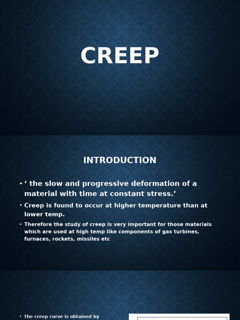 Creep | PDF