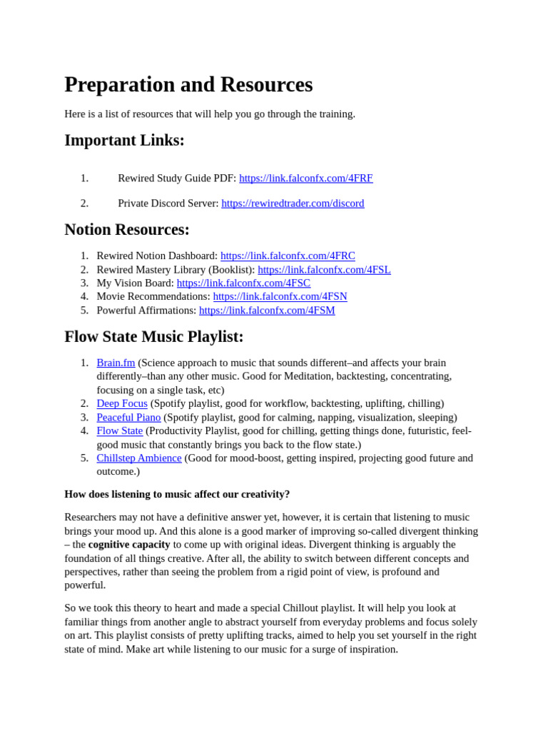 Essential Training Resources and Music | PDF | Science & Mathematics
