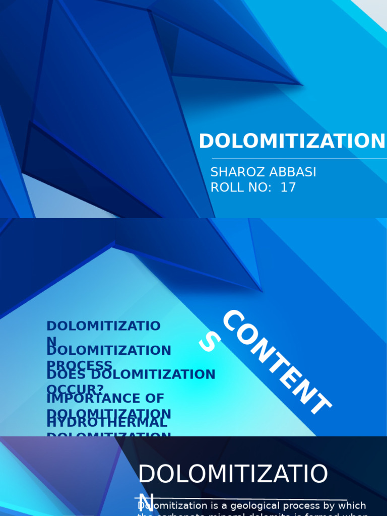 Dolomitization Wps Office | PDF