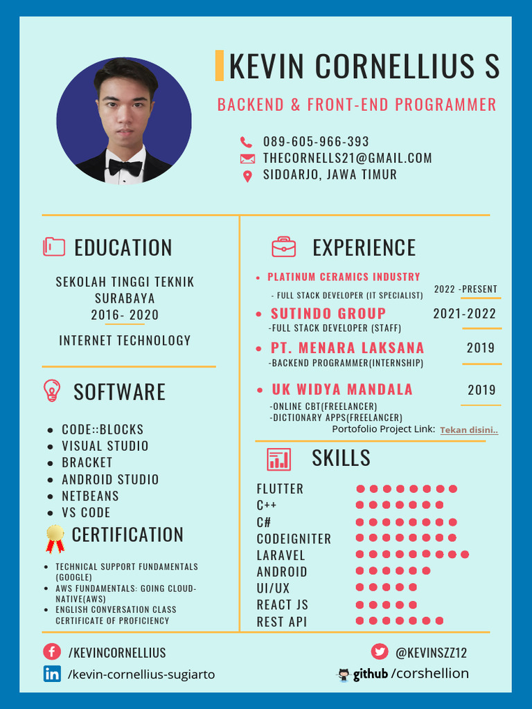 Kevin Cornellius S | PDF | Computers | Technology & Engineering